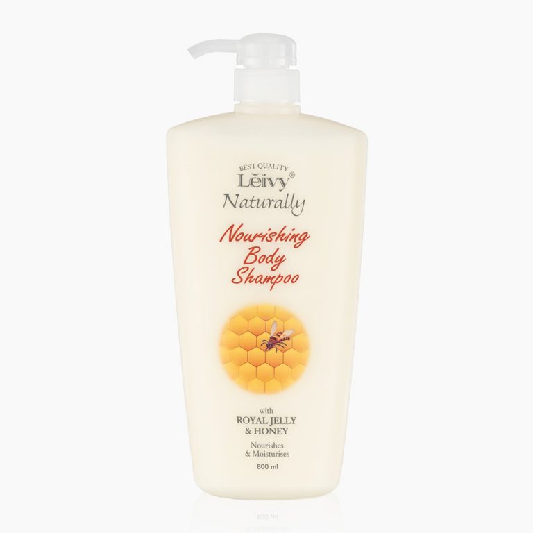 Leivy Naturally Shower Cream – Royal Jelly & Honey (Pump) 800ml – Halal ...