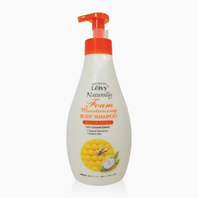 LEIVY Naturally Foam Moisturising Body Shampoo Enriched with Goat’s ...